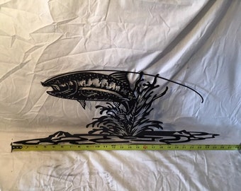 Catfish on Metal Sign - Etsy