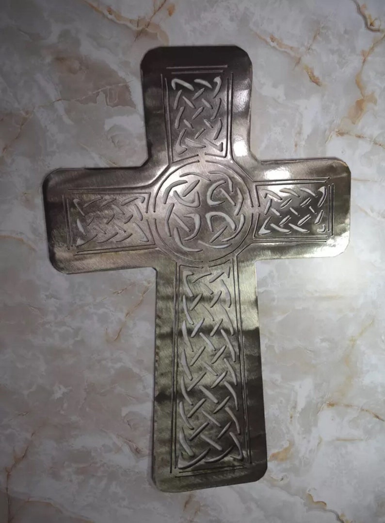 Celtic Cross Metal Wall Art Home Decor Religous Gift Idea - Etsy
