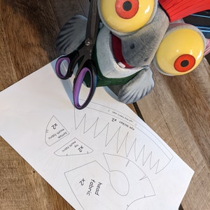 PRINTABLE TEMPLATE & TUTORIAL Make Your Own Little Buddy Small Fry ...