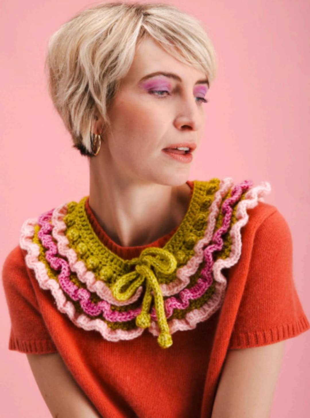 Pop Ya Collar - PDF Pattern for a Frill Collar in Crochet - Frills and ...