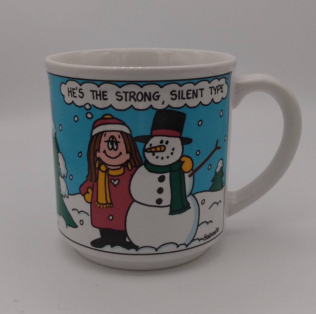 Cathy With Snowman Mug, Recyled Paper Products - Etsy