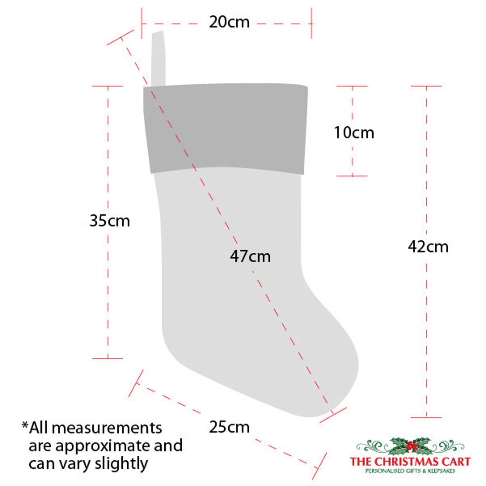 Personalised Burlap Cardinal Bird Christmas Stocking | Etsy