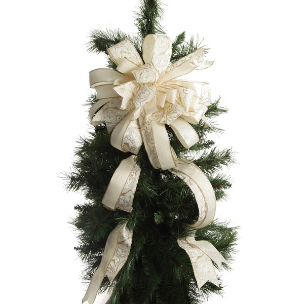 Tree Topper Bow - Etsy