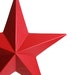 Red Metal Star - Etsy