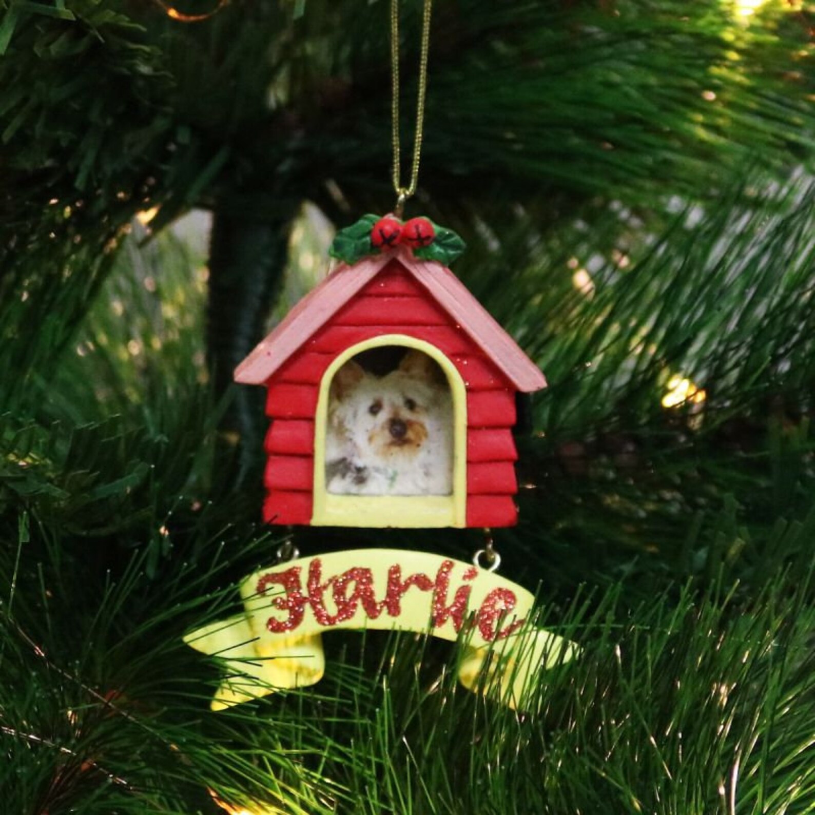 Dog Kennel Frame Christmas Ornament - Etsy