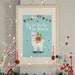 Fa La La La Llama Christmas Poster - Downloadable Print - Etsy