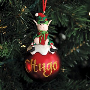 Red Boy Elf Christmas Character - Etsy