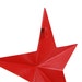 Red Metal Star - Etsy