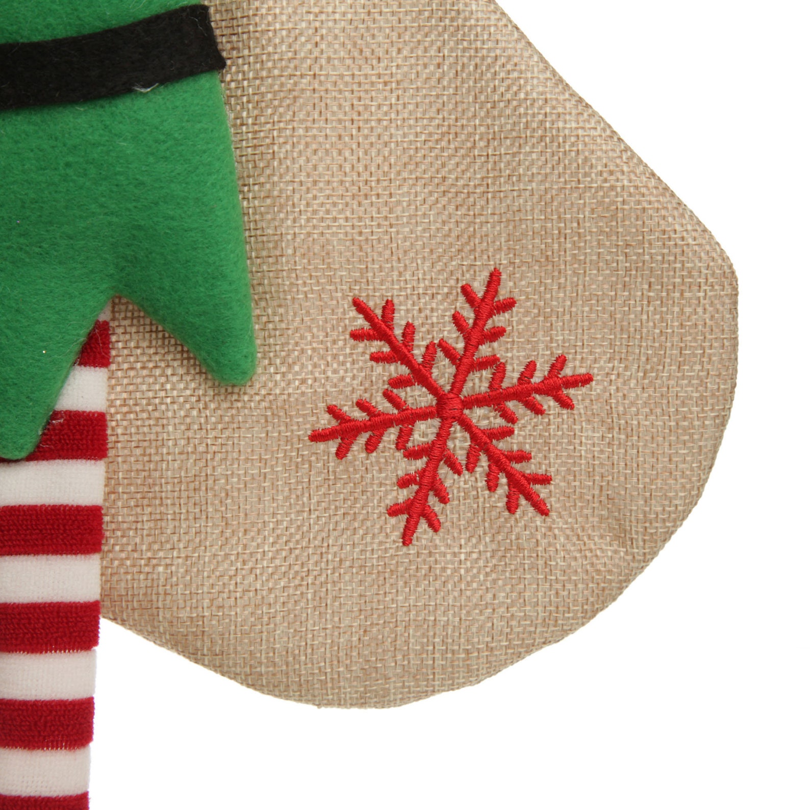 Personalised Elf Christmas Stocking With Dangly Legs - Etsy