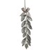Silver Glitter Leaf Tree Decoration With Mini Bells - Etsy