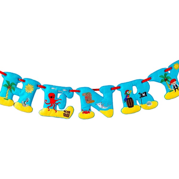 Pirate Bunting - Etsy UK