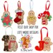 Optician / Ophthalmologist / Eye Specialist Gingerbread Man Felt ...