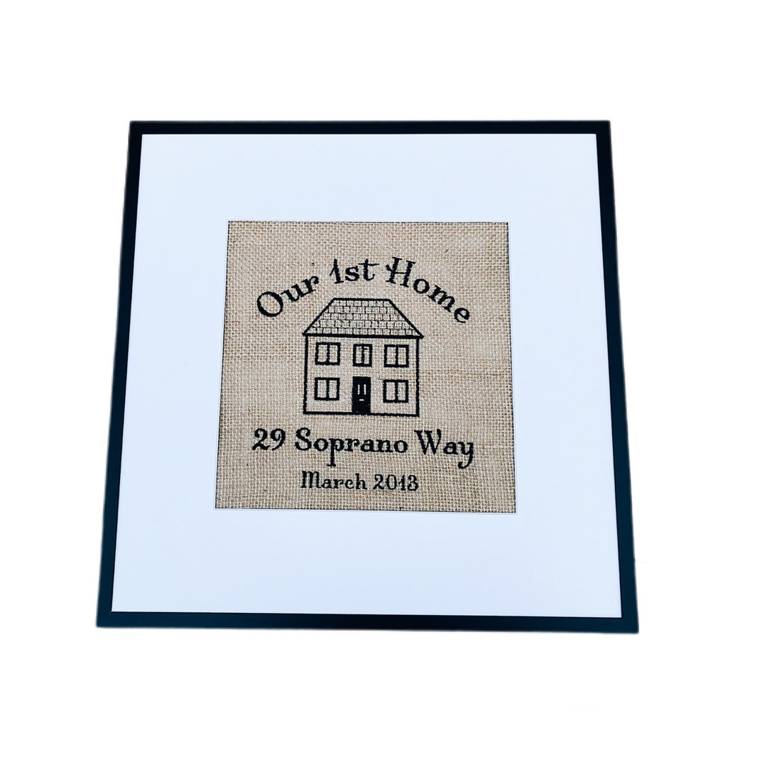 Personalised Our Home New Home Gift - Etsy