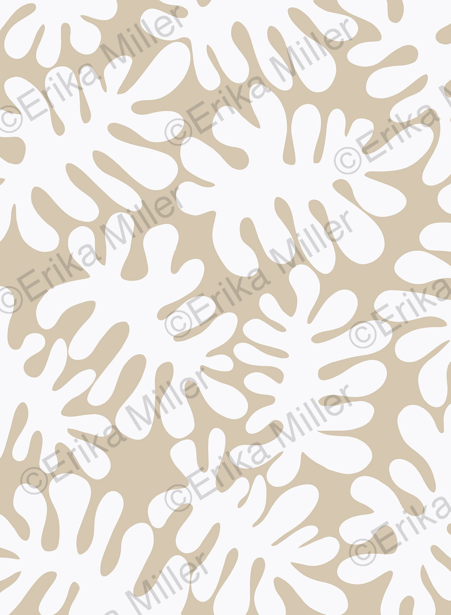 Modern Abstract Print, Printable Wall Art Digital Print, Neutral Tone ...