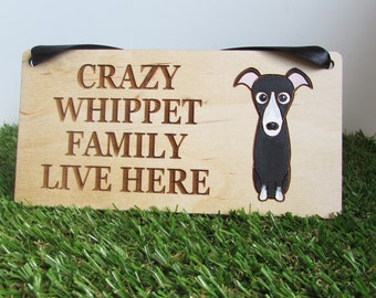 Crazy Airedale Family Wooden Sign, Dog Gift, Dog Sign, Dog Decoration ...