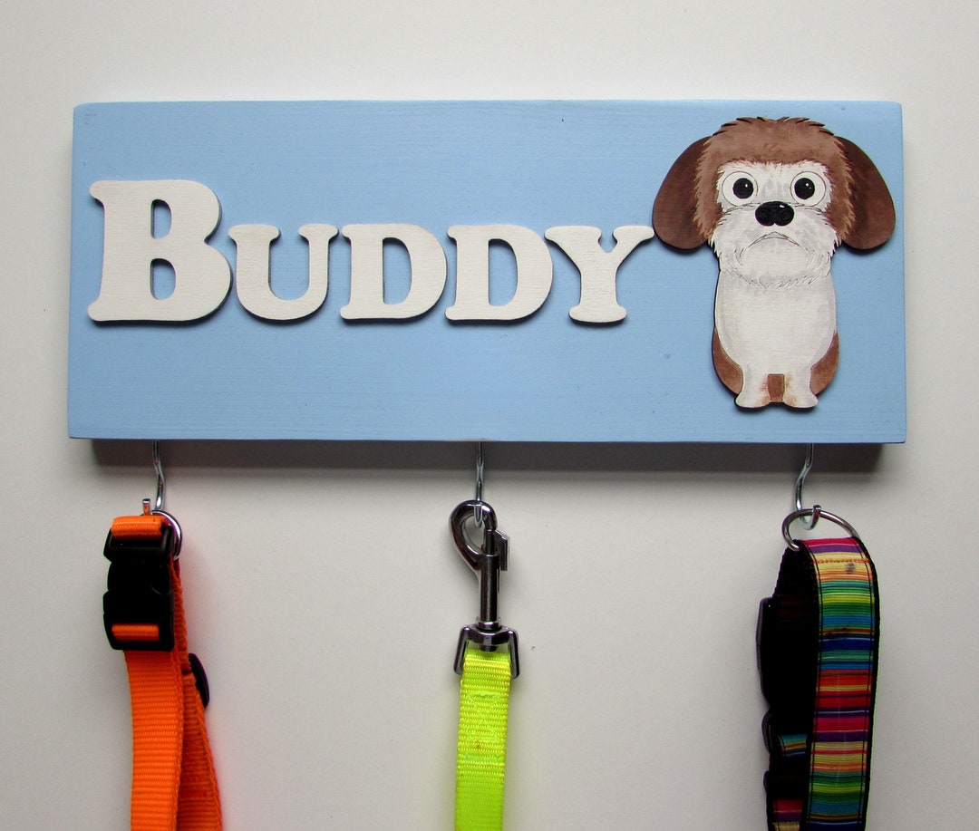 Personalised Shih Tzu Lead Holder Leash Holder New Home - Etsy