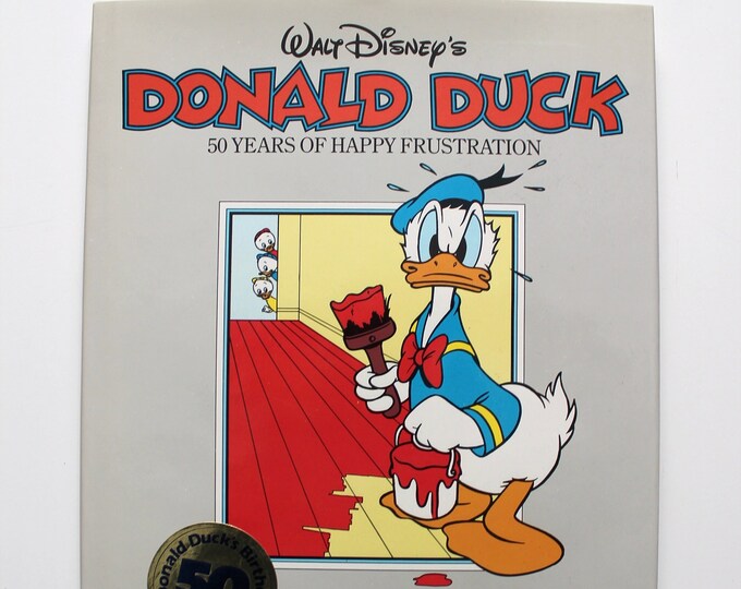 Walt Disney's Donald Duck 50 Years of Happy Frustration 1984 - Etsy