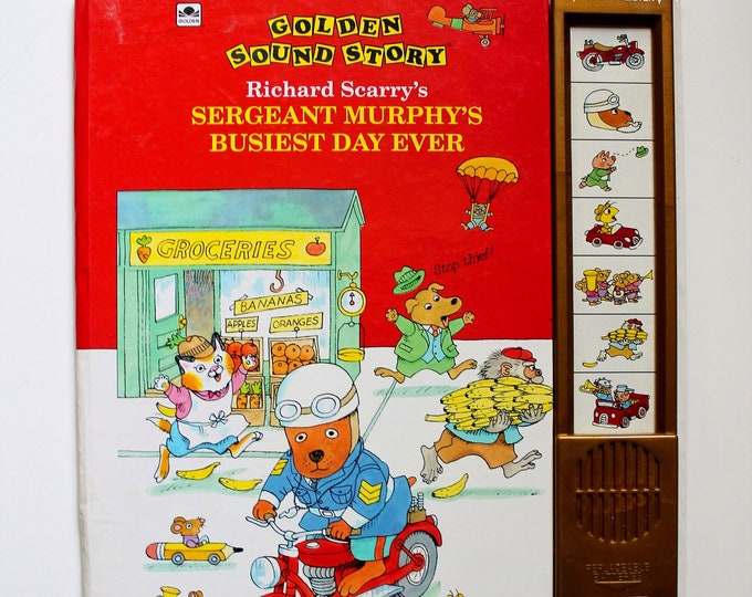 Richard Scarry's Sergeant Murphy's Busiest Day Ever Golden Sounds Story ...