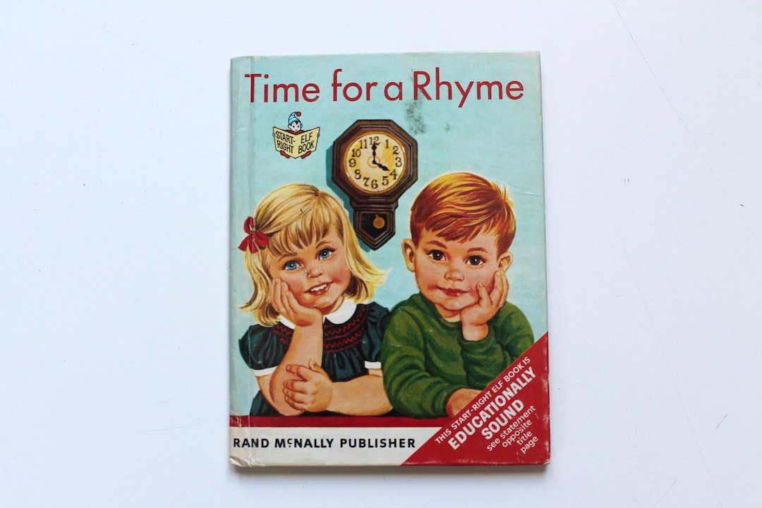 Time for a Rhyme A Start Right Elf Book 1966 - Etsy