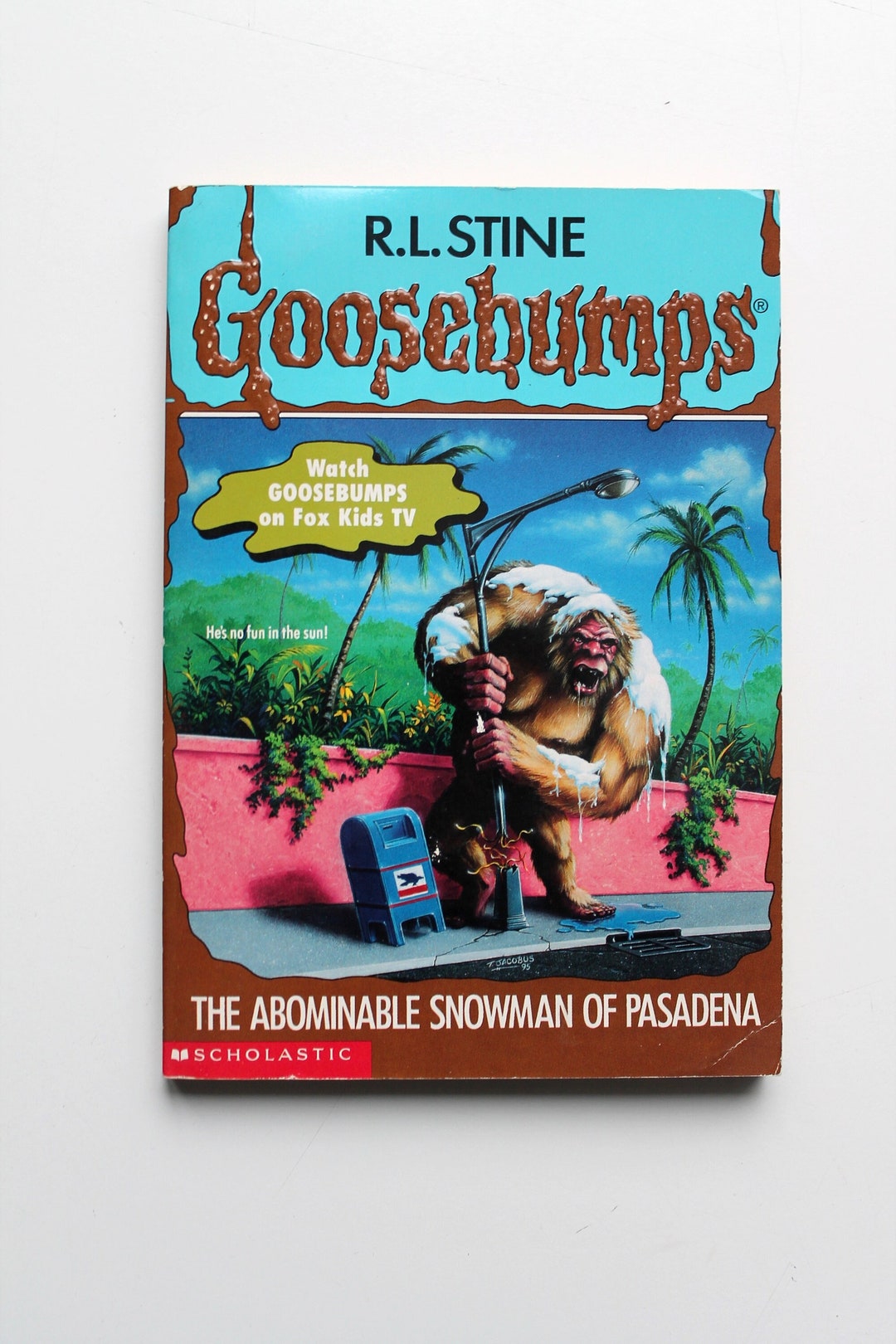 Goosebumps the Abominable Snowman of Pasadena 38 by R. L. - Etsy