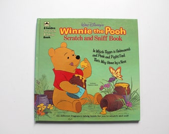 1974 the Winnie the Pooh Scratch and Sniff Book Walt Disney - Etsy