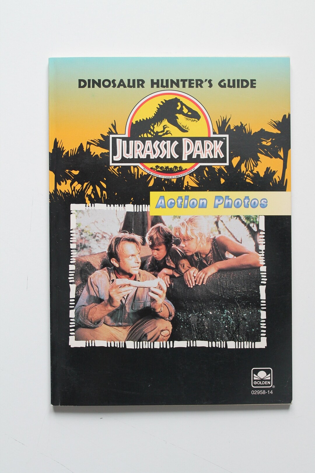 Jurassic Park Dinosaur Hunter's Guide 1993 SUPER RARE - Etsy