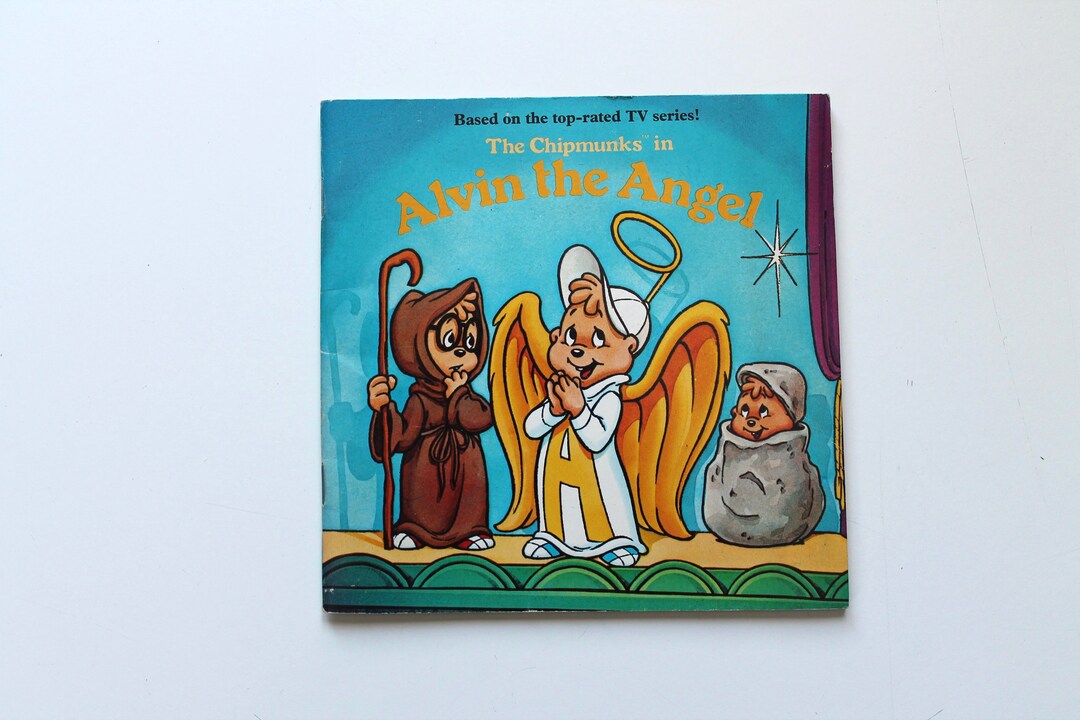 Alvin the Angel Alvin and the Chipmunks 1985 - Etsy