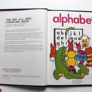The Ladybird Big ABC and Counting Book 1985 - Etsy