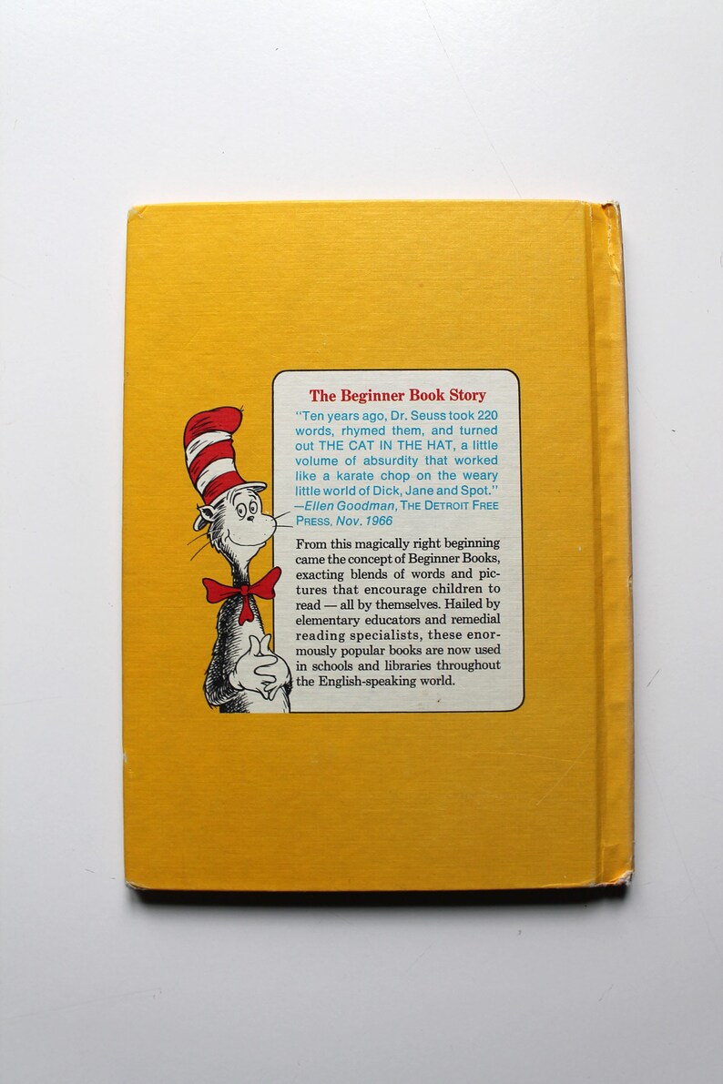I Can Read With My Eyes Shut By Dr Seuss 1978 Etsy