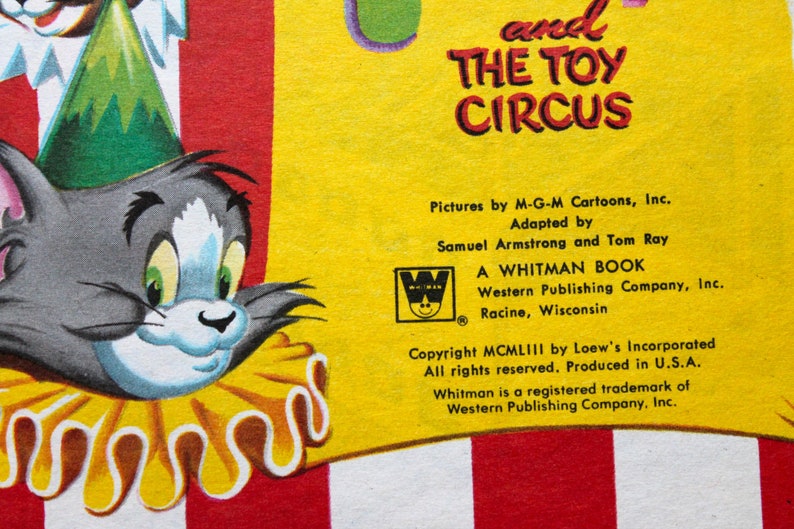 Tom and Jerry and the Toy Circus 1953 - Etsy