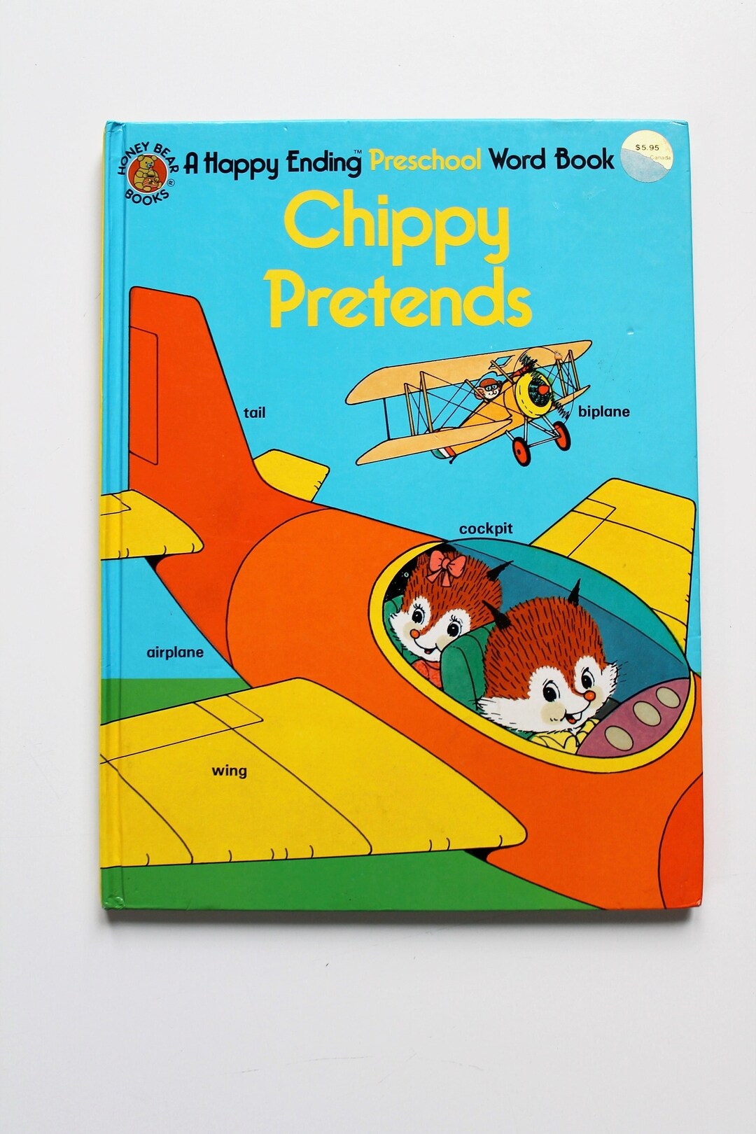Happy Ending Preschool Word Book Chippy Pretends 1987 - Etsy