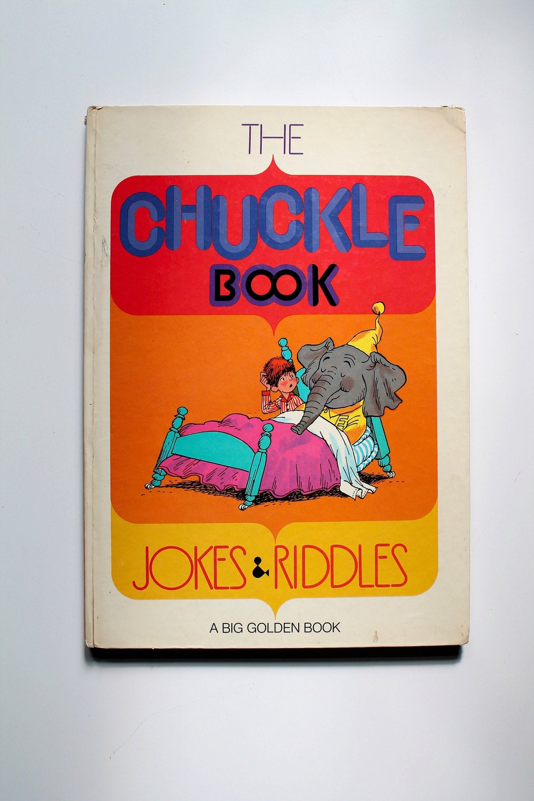 The Chuckle Book Jokes and Riddles A Big Golden Book 1971 RARE - Etsy