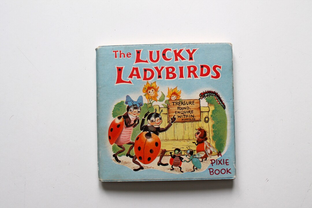 The Lucky Ladybirds A Pixie Book Mini Book 1950s SUPER RARE - Etsy
