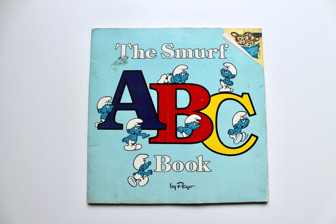 The Smurf ABC Book by Peyo 1983 - Etsy