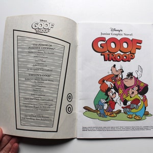 Goof Troop Junior Graphic Novel 1992 RARE - Etsy