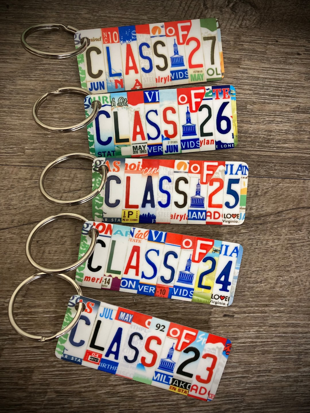 Class of 23 Keychain Class of 24 25 26 27 Gift Senior Bag - Etsy