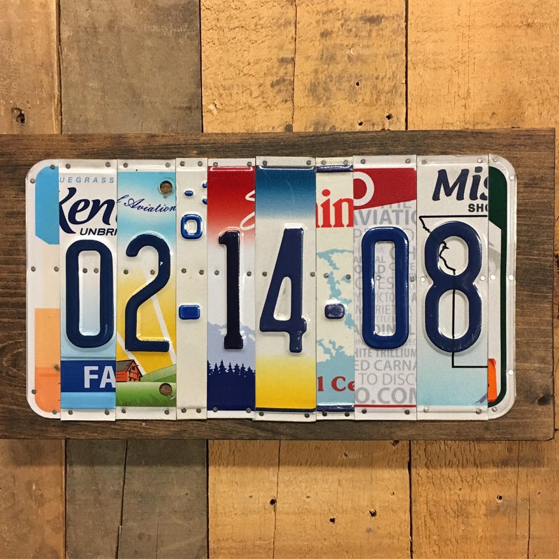 Anniversary Dates Art - Etsy