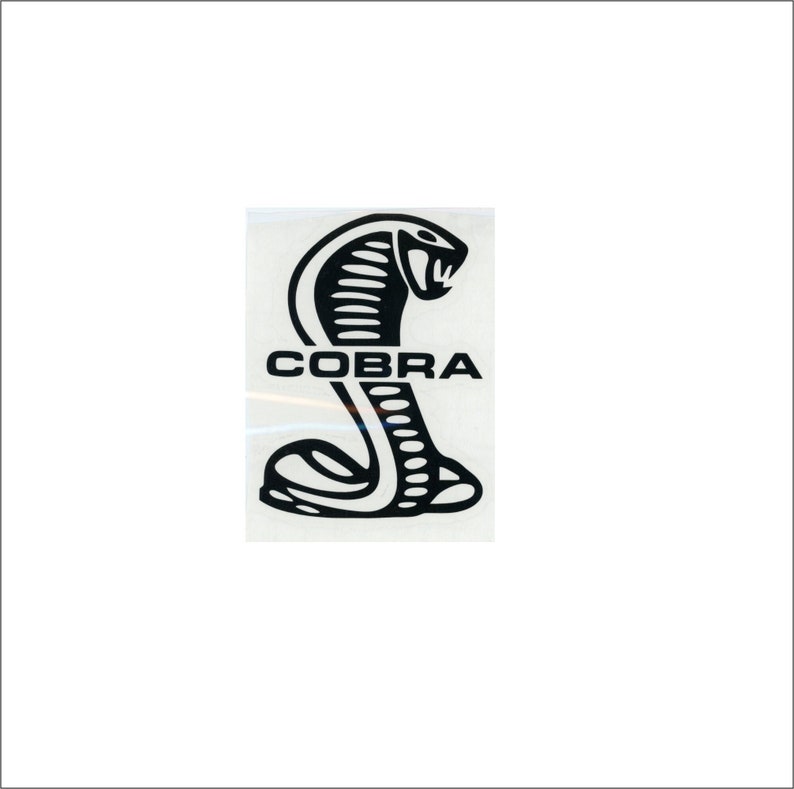 Cobra Snake Vinyl Decal - Etsy