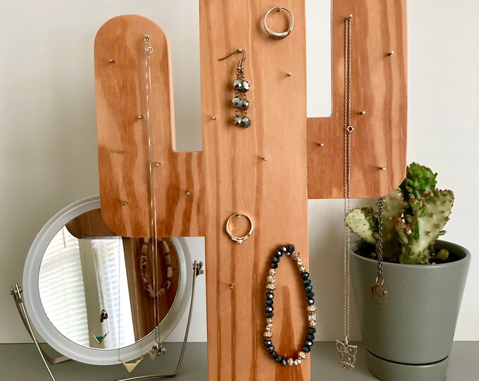 Cactus Jewelry Holder - Etsy