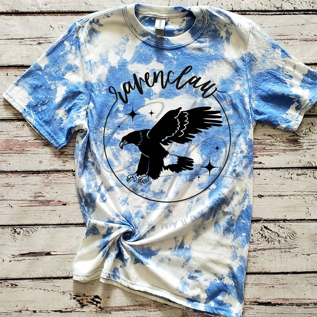 YOUTH Blue House Team Mascot Super Soft Graphic T-shirt Acid Washed or ...