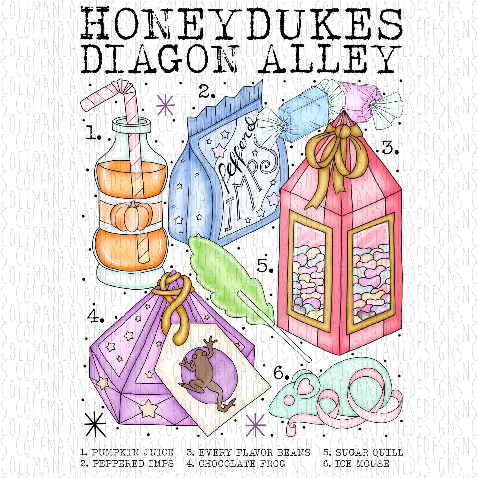 Magical Desserts Sweet Treats Magic Witch Wizard Classes - Etsy