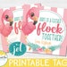 Flamingo Gift Tags: Teacher Appreciation Printables (PNG, PDF, JPG) - Etsy