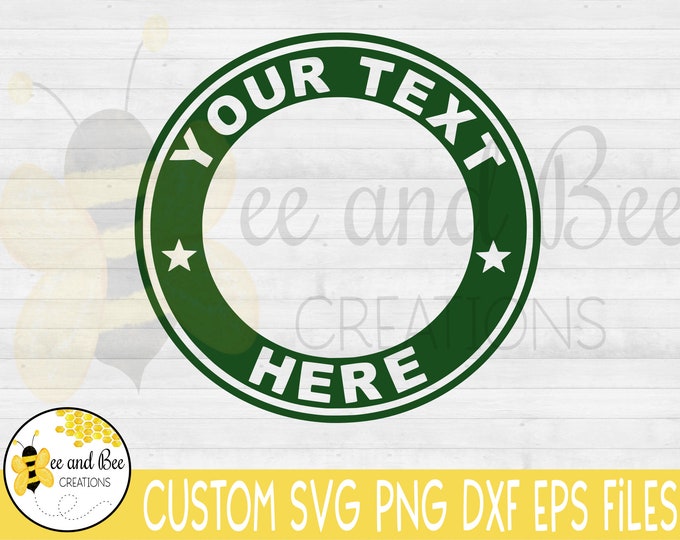 Starbucks Elf Logo for Print PNG and SVG Starbucks Cricut Heat Transfer ...