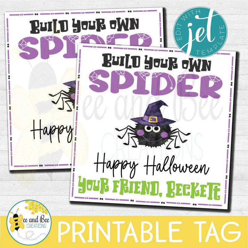 Spider Gift Tag - 60+ Gift Ideas for 2026