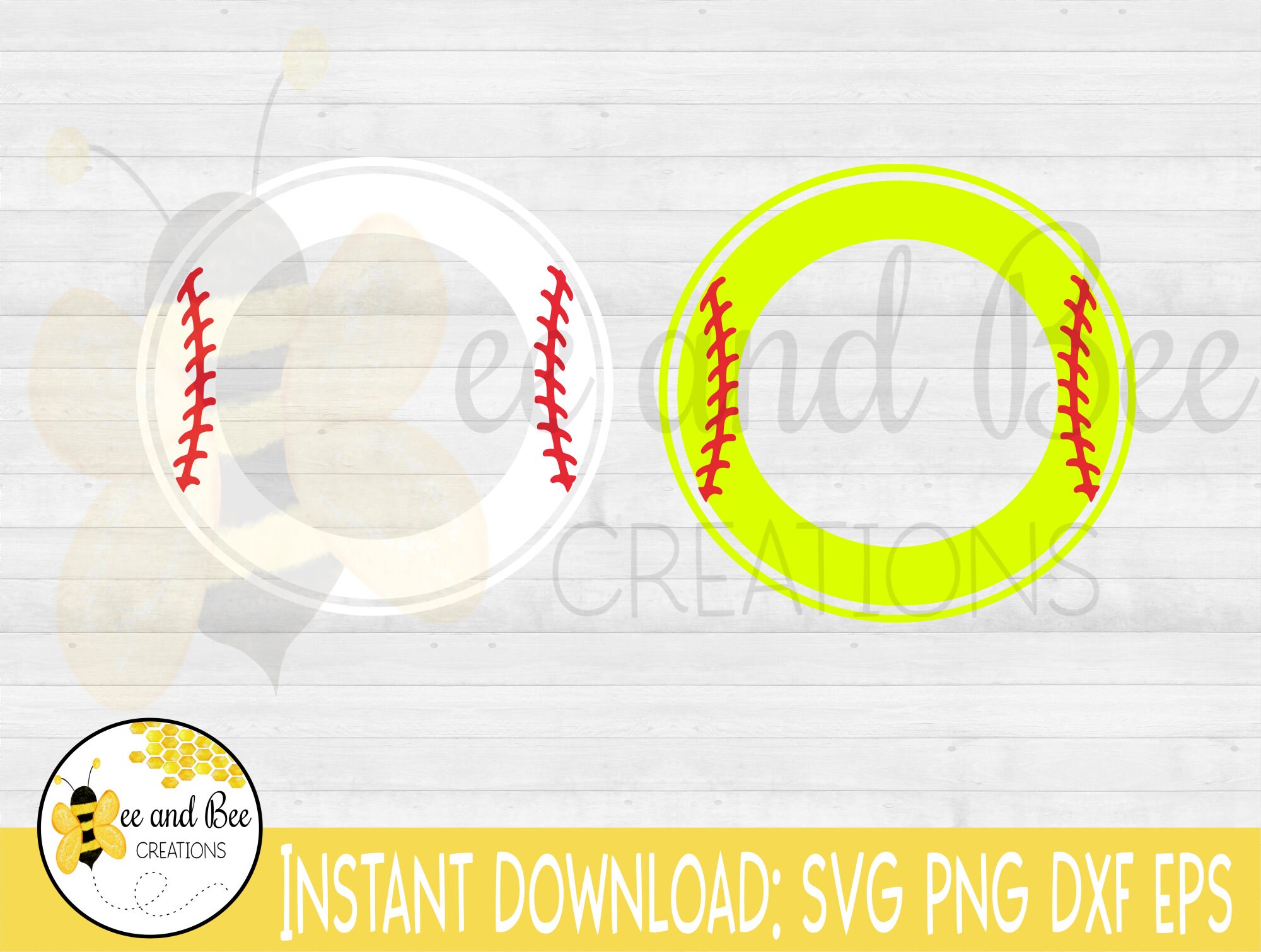Instant Download Digital File : Personalize Able Softball and - Etsy