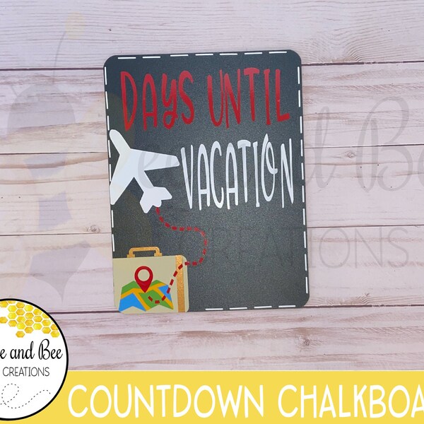 Countdown Chalkboard - Etsy