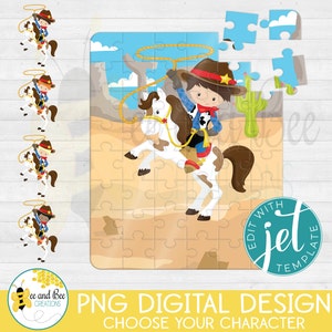 Western Puzzle - Custom Puzzle PNG File - Personalized Puzzle ...
