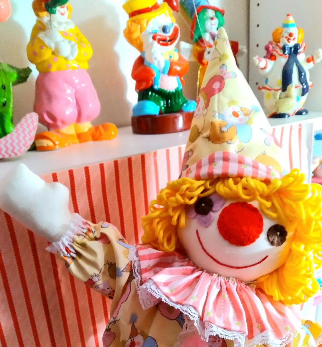 MELLOW CLOWN 16 pouces poupée clown clown de cirque cheveux - Etsy France