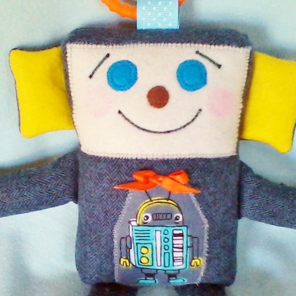 Stuffed Robot - Etsy