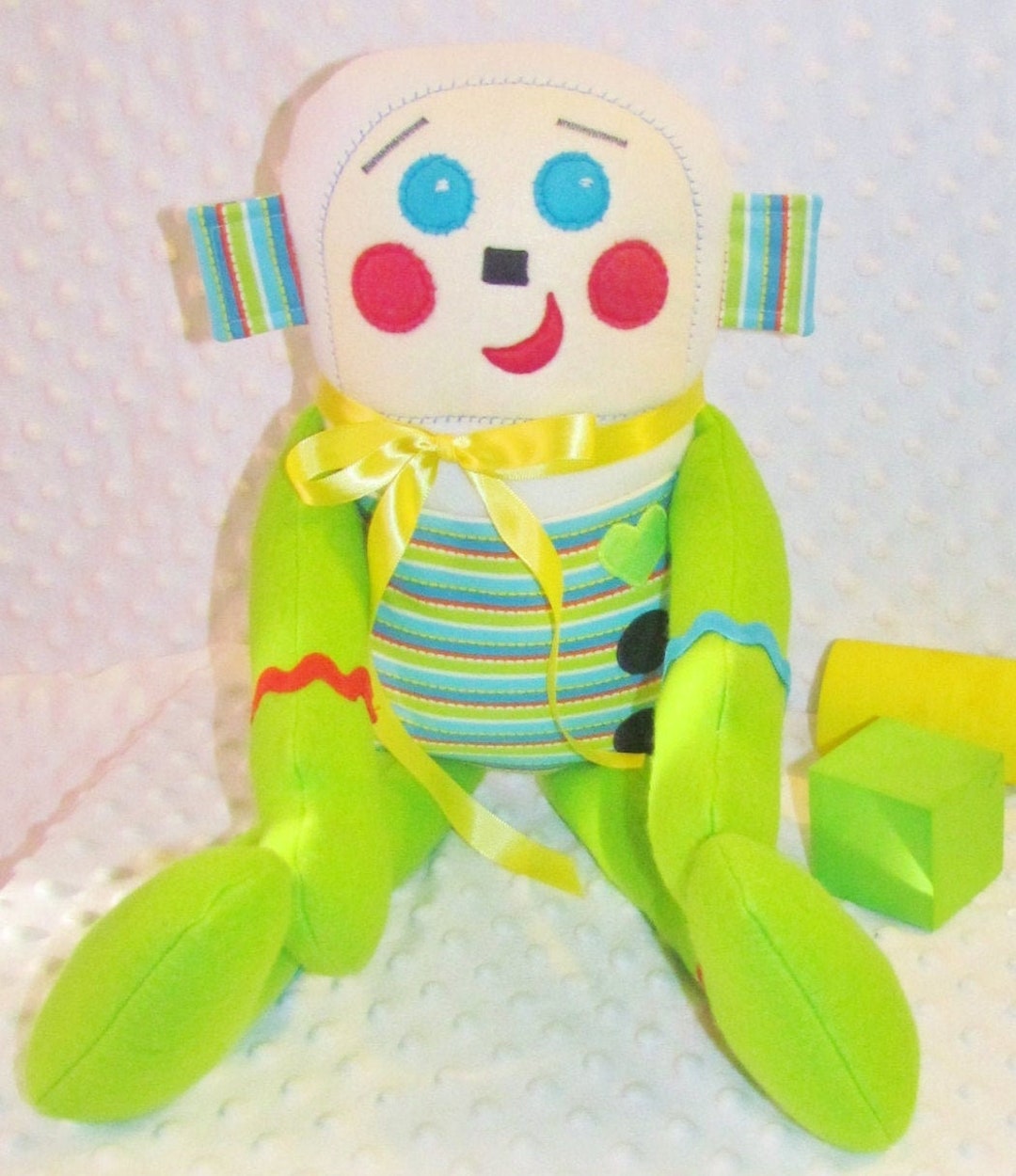 SOFT ROBOT 14 Inches, Robot, Doll, Boy, Soft, Toddler, Stuffed, Dolls ...